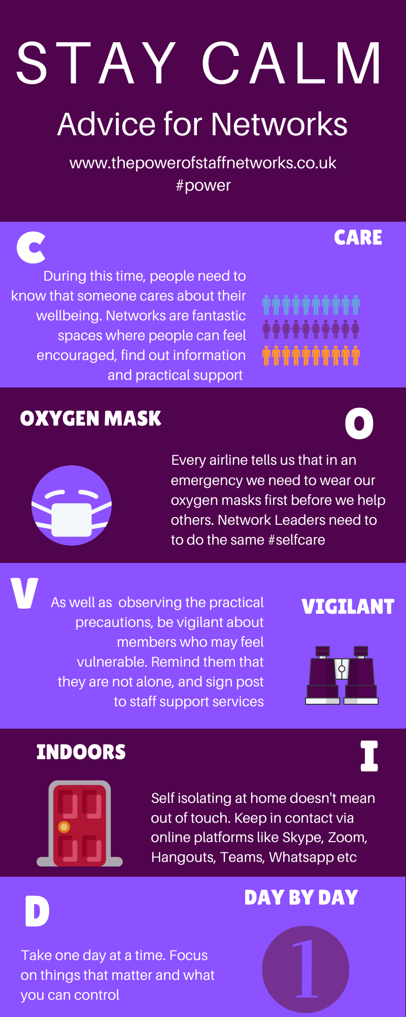 How to support staff networks through challenging times